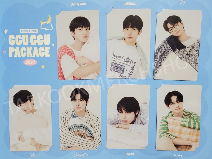 ENHYPEN GGU GGU PACKAGE 2023 WEVERSE POB, Hobbies & Toys, Memorabilia & Collectibles, K-Wave on ...