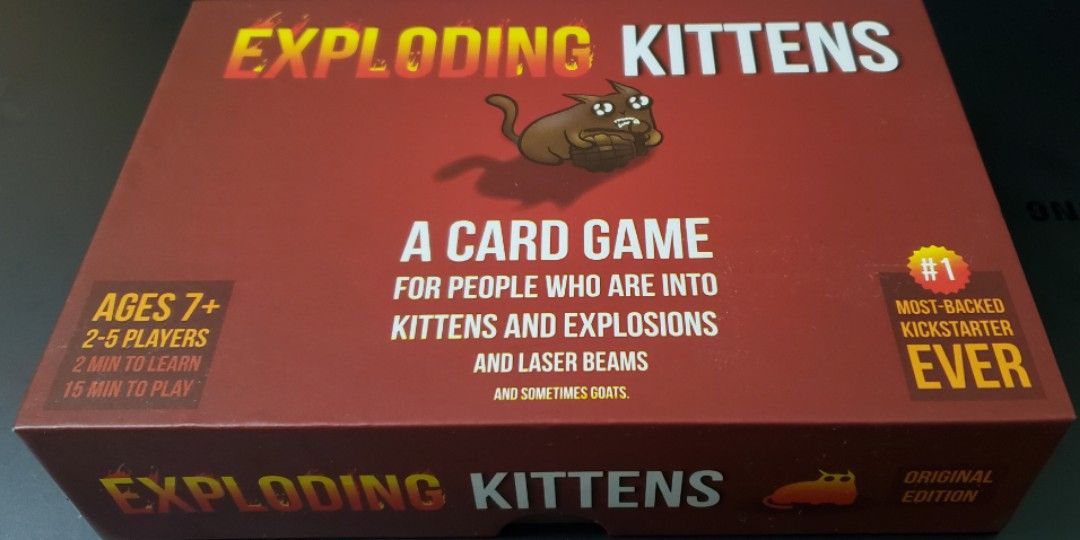 Exploding Kittens A Card Game + NSFW Deck + Imploding Kittens Bundle | 爆炸貓 ＋ 爆炸貓18禁版 + 黑洞貓組合包 ...