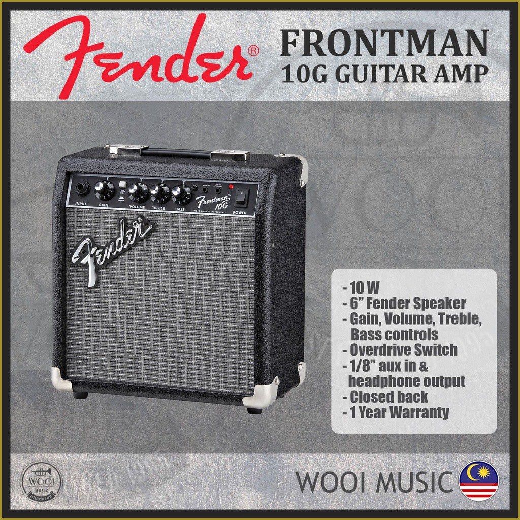 Fender Frontman 10G Amplifier, Audio, Soundbars, Speakers & Amplifiers ...