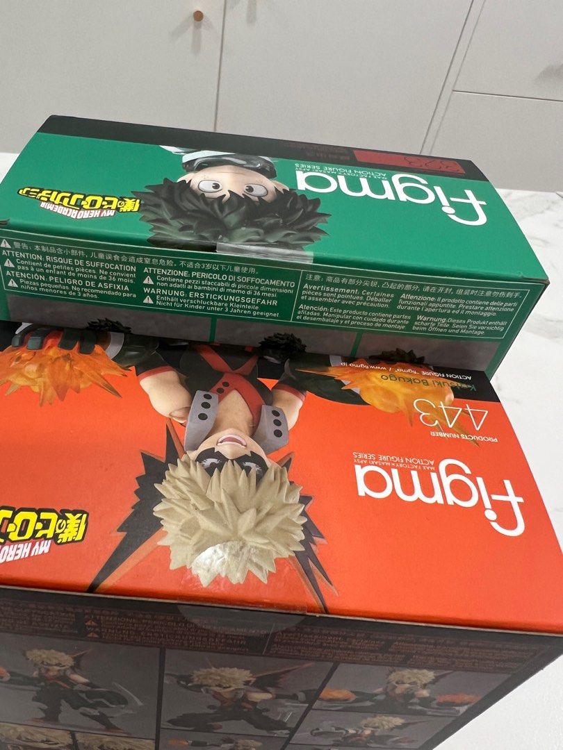 Figma 323 Bonus Midoriya Izuku Deku 443 Bakugo Katsuki My Hero Academia ...