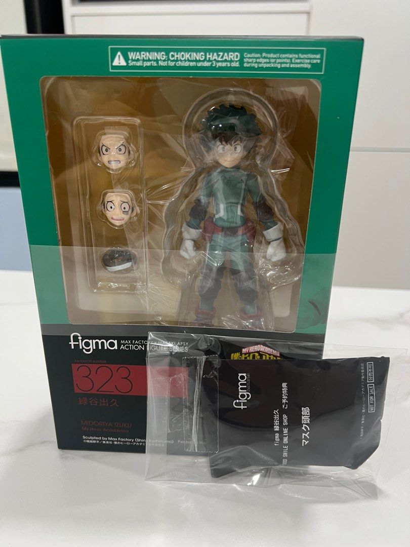 Figma 323 Bonus Midoriya Izuku Deku 443 Bakugo Katsuki My Hero Academia ...