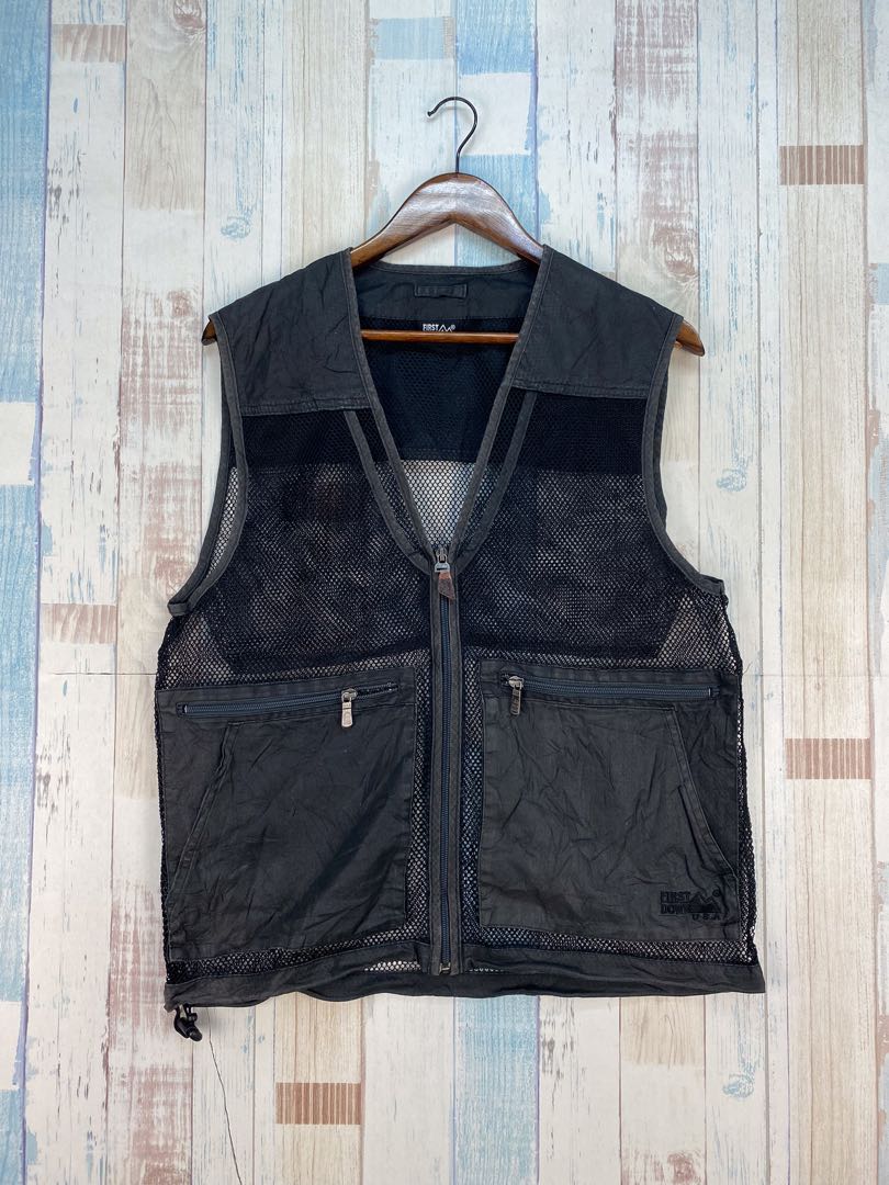 First down Utility vest, Men's Fashion, Coats, Jackets and Outerwear on ...