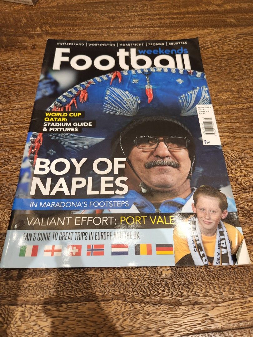 Football Weekends Magazine Nov 22 Issue, Hobbies & Toys, Books ...