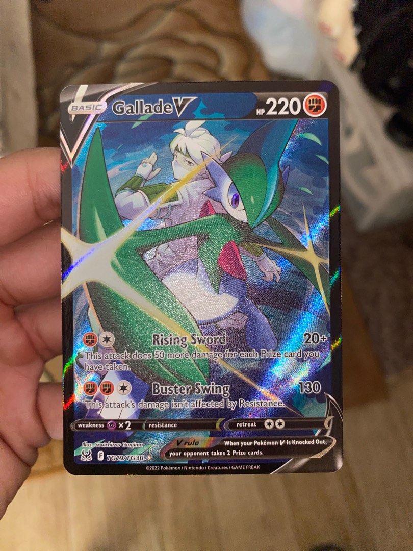 Gallade V TG - Pokemon Trainer Gallery, Hobbies & Toys, Toys & Games on ...