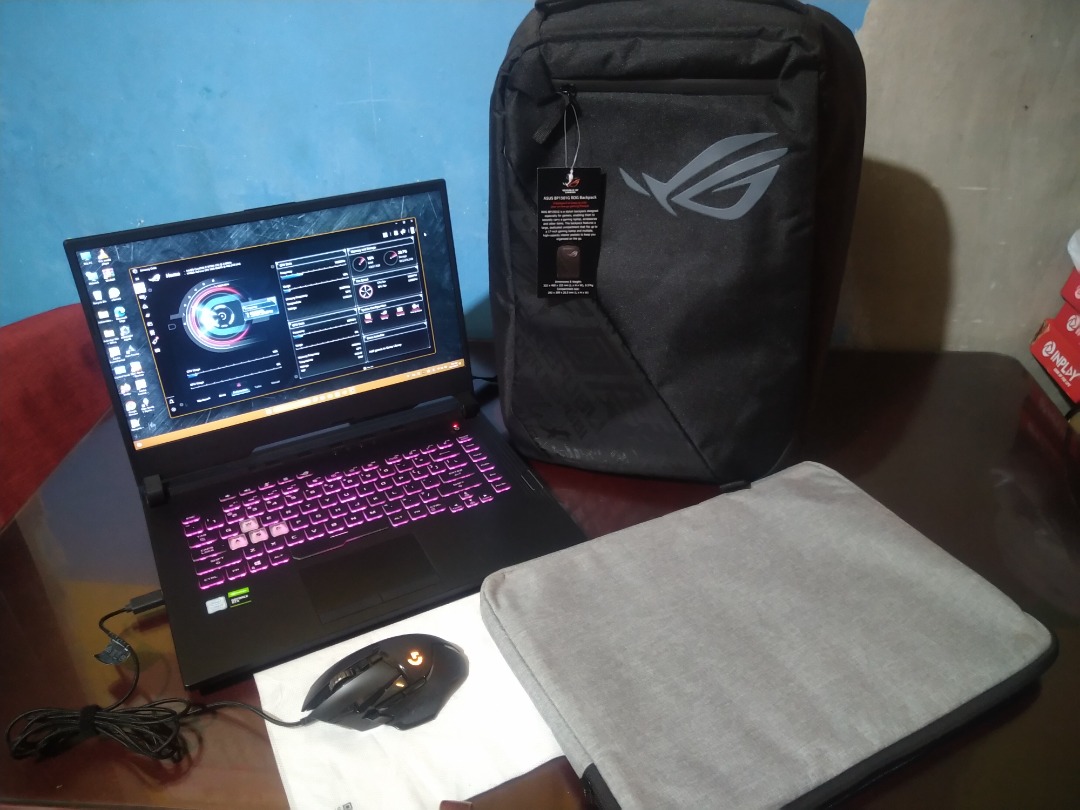 Gaming Laptop Asus ROG Strix G531GT Core i7 9750H 6core 12cpus - Nvidia ...