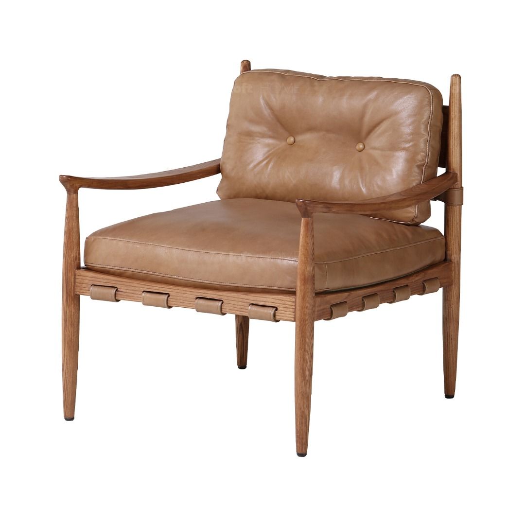 Genuine Leather Sofa Chair BUCKY, Furniture & Home Living, Furniture ...