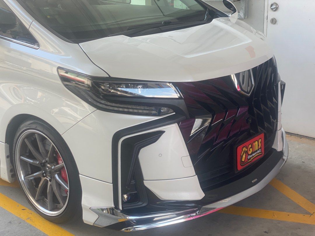 GMS # toyota alphard bonnet, Car Accessories, Accessories on Carousell