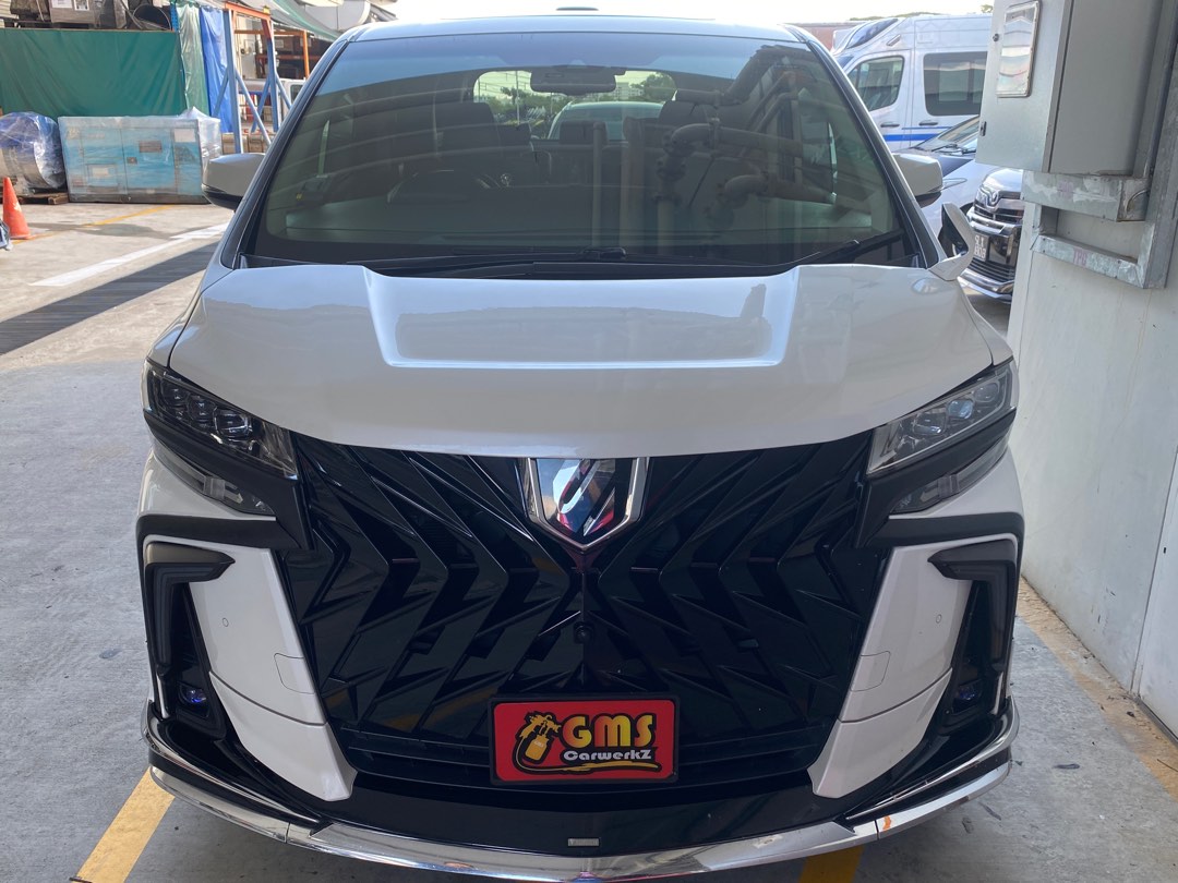 GMS # toyota alphard bonnet, Car Accessories, Accessories on Carousell