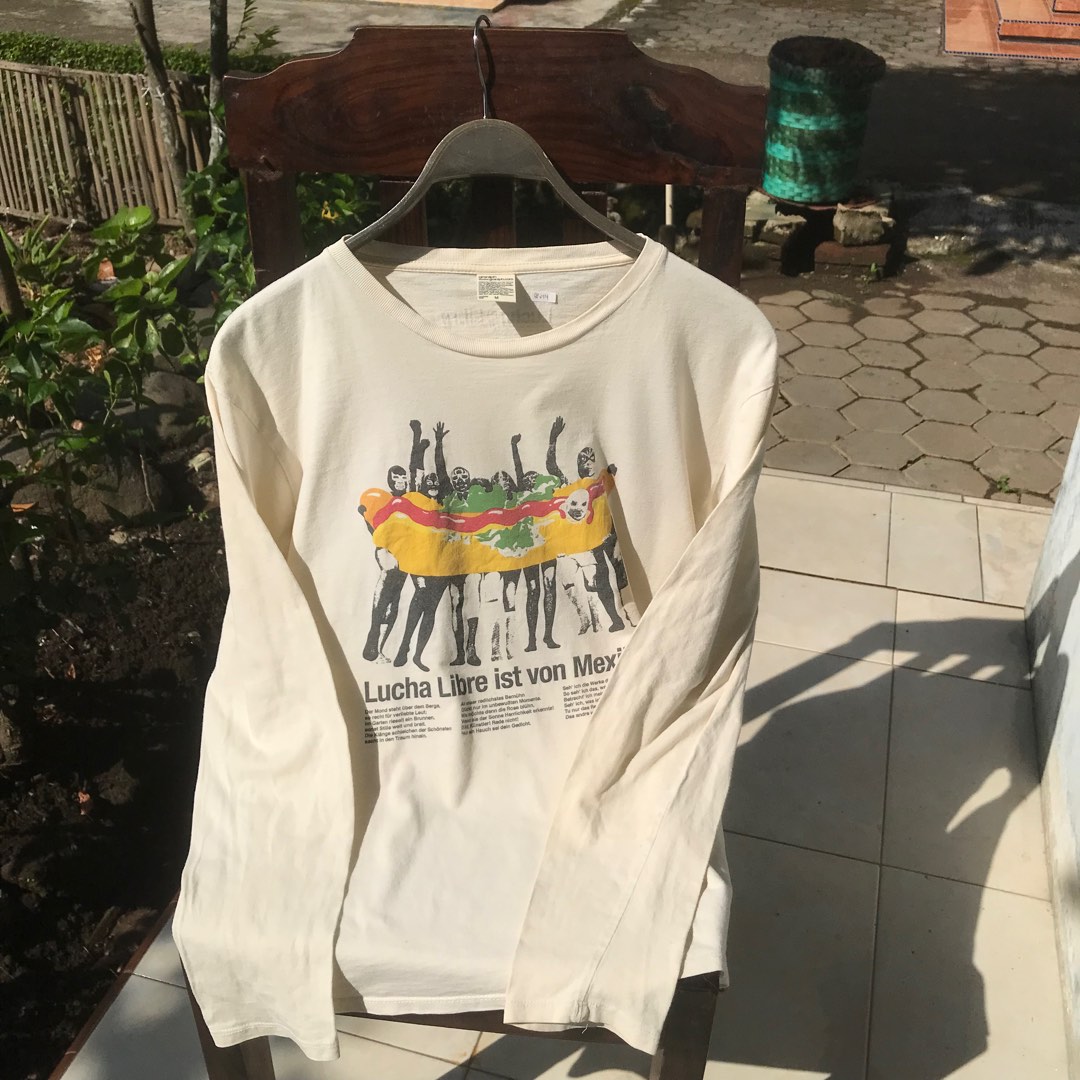 Graniph japan 90s Vtg, Fesyen Pria, Pakaian , Baju Luaran di Carousell