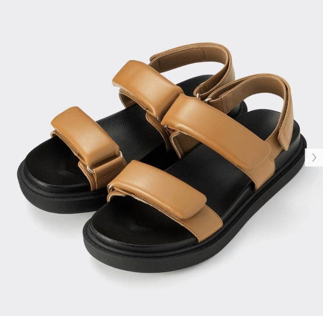 JAPAN GU SANDALS (SISTER COMPANY OF UNIQLO), Women's Fashion, Footwear ...