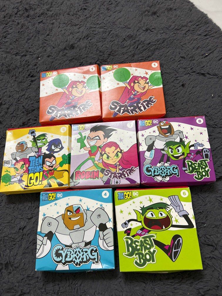 Happy Meal Teen Titan Go, Hobbies & Toys, Toys & Games on Carousell