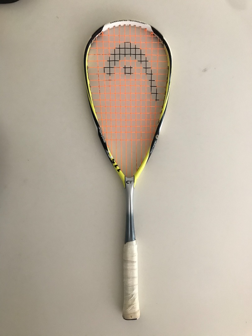 Head 115 CT Metallix Squash Racquet, Sports Equipment, Sports & Games ...
