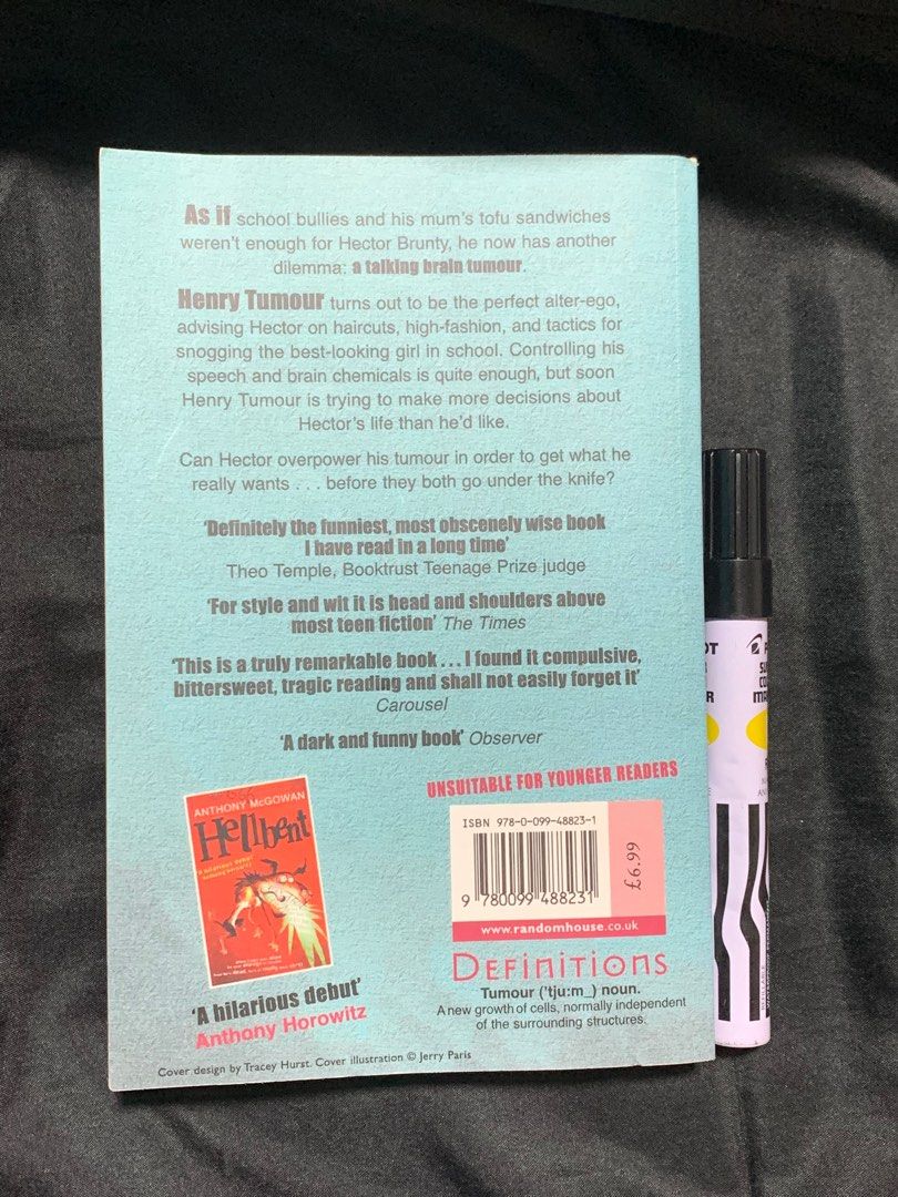 Henry Tumour by Anthony McGowan, Hobbies & Toys, Books & Magazines ...