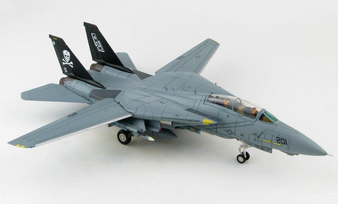 HOBBY MASTER 1/72 HOBBY MASTER 1/72 F-14A TOMCAT VF-84 JOLLY ROGERS USS ...