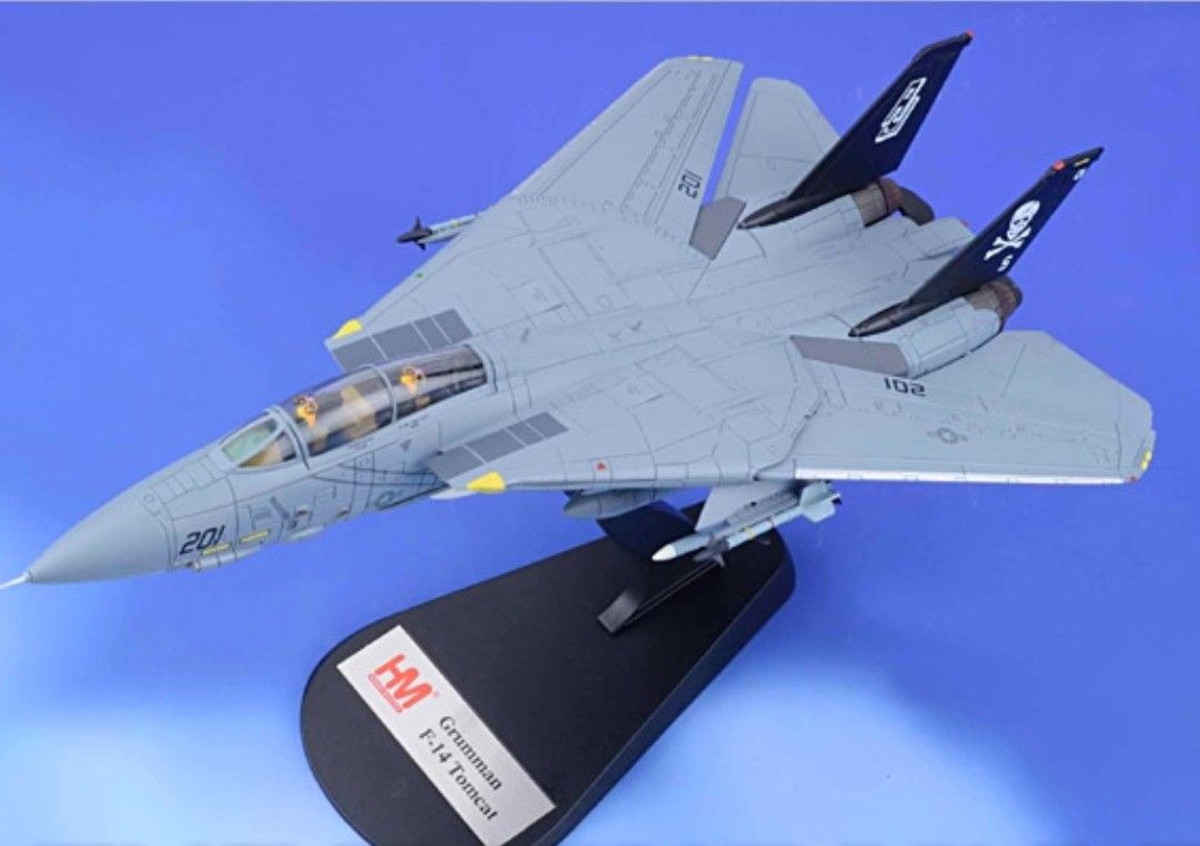 HOBBY MASTER 1/72 HOBBY MASTER 1/72 F-14A TOMCAT VF-84 JOLLY ROGERS USS ...