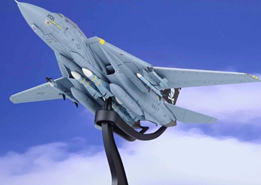 HOBBY MASTER 1/72 HOBBY MASTER 1/72 F-14A TOMCAT VF-84 JOLLY ROGERS USS ...