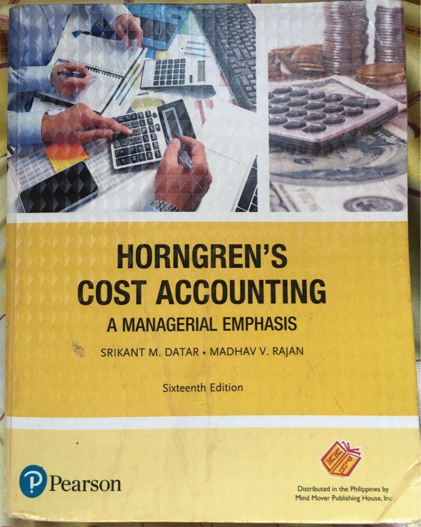 Horngren's Cost Accounting, Hobbies & Toys, Books & Magazines ...