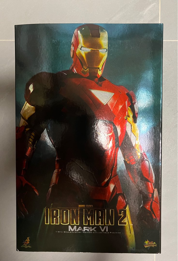 Hottoys iron man MARK VI-MMS 132, 興趣及遊戲, 玩具 & 遊戲類 - Carousell