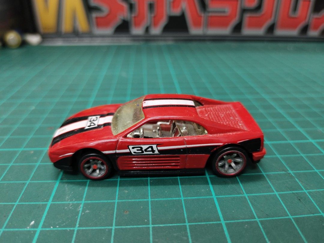 Hotwheels 1990 ferrari 348, Hobbies & Toys, Toys & Games on Carousell