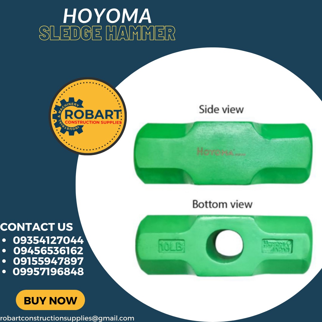 HOYOMA SLEDGE HAMMER, Commercial & Industrial, Construction Tools ...