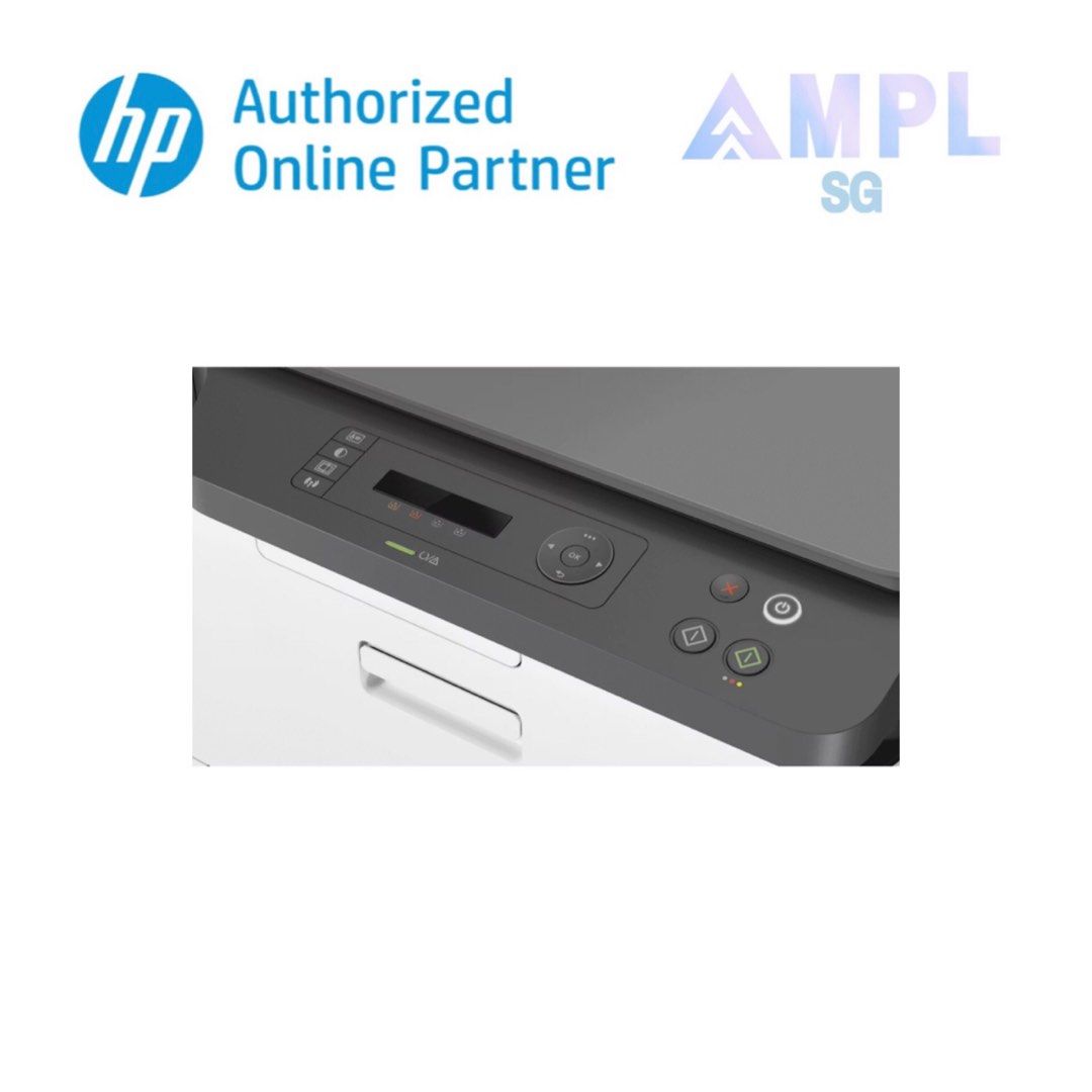 HP 178nw Color Laser MFP Printer Print,Copy,Scan,Wireless (Ethernet ...