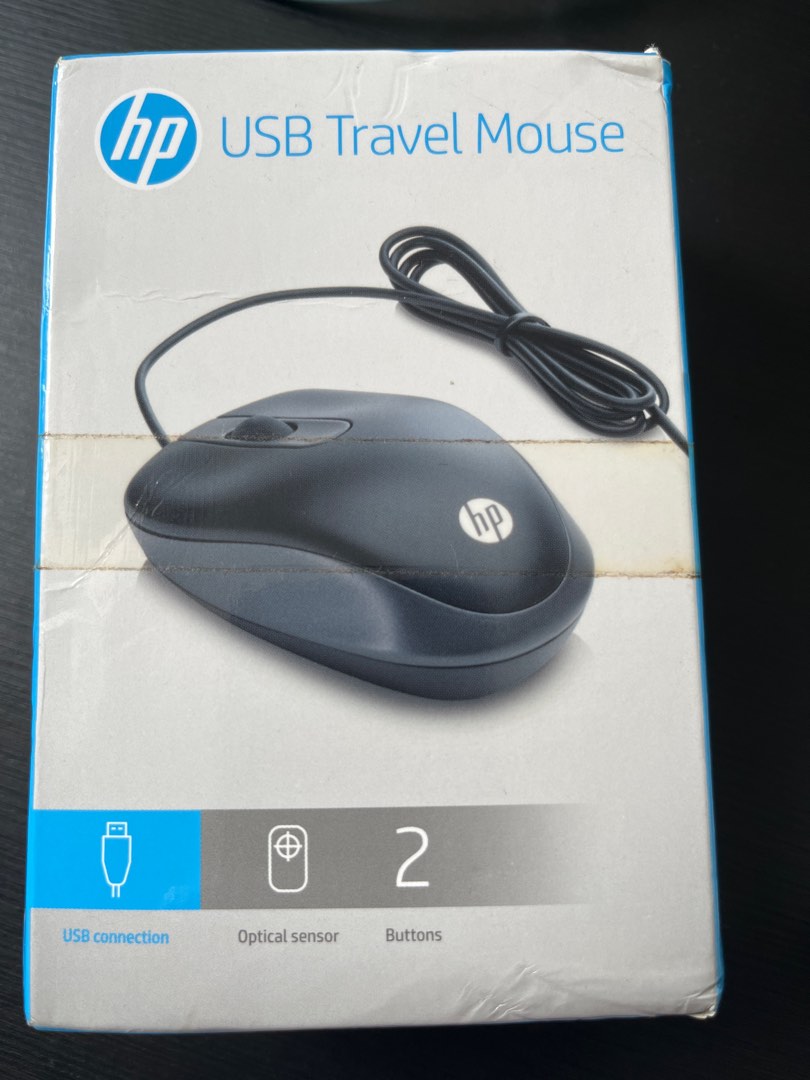 Hp Wired Mouse Computers Tech Parts Accessories Mouse Mousepads On Carousell