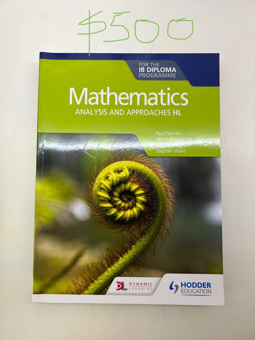 IB Hodder Education Mathematics Analysis and Approaches Textbook, 興趣及遊戲 ...