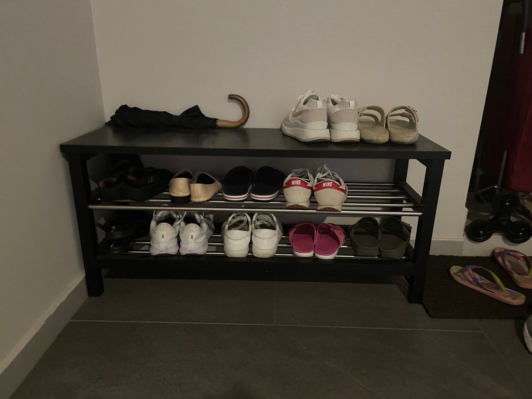 Ikea shoe rack, Furniture & Home Living, Furniture, Shelves, Cabinets ...