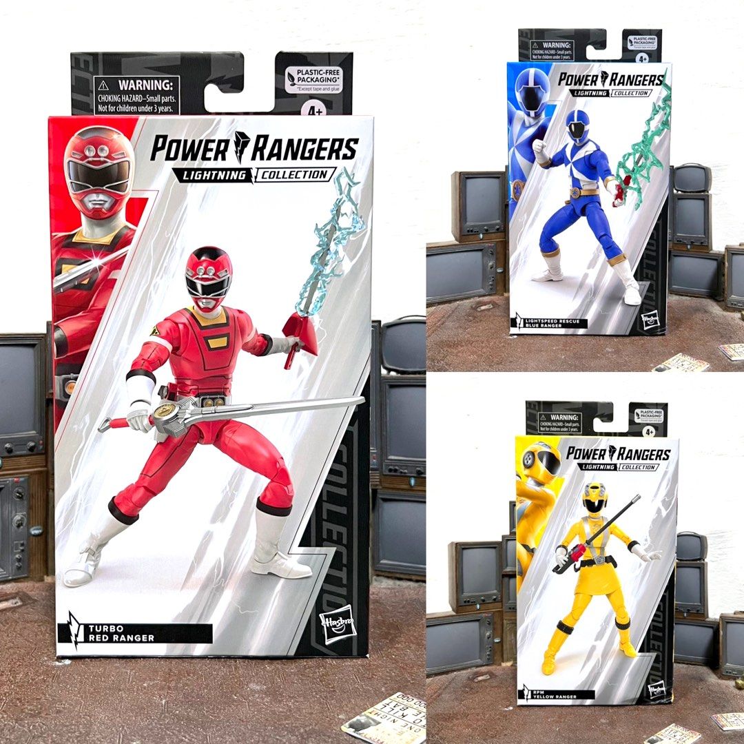 [In hand] Hasbro Power Rangers Lightning Collection Wave 15 - Turbo Red ...