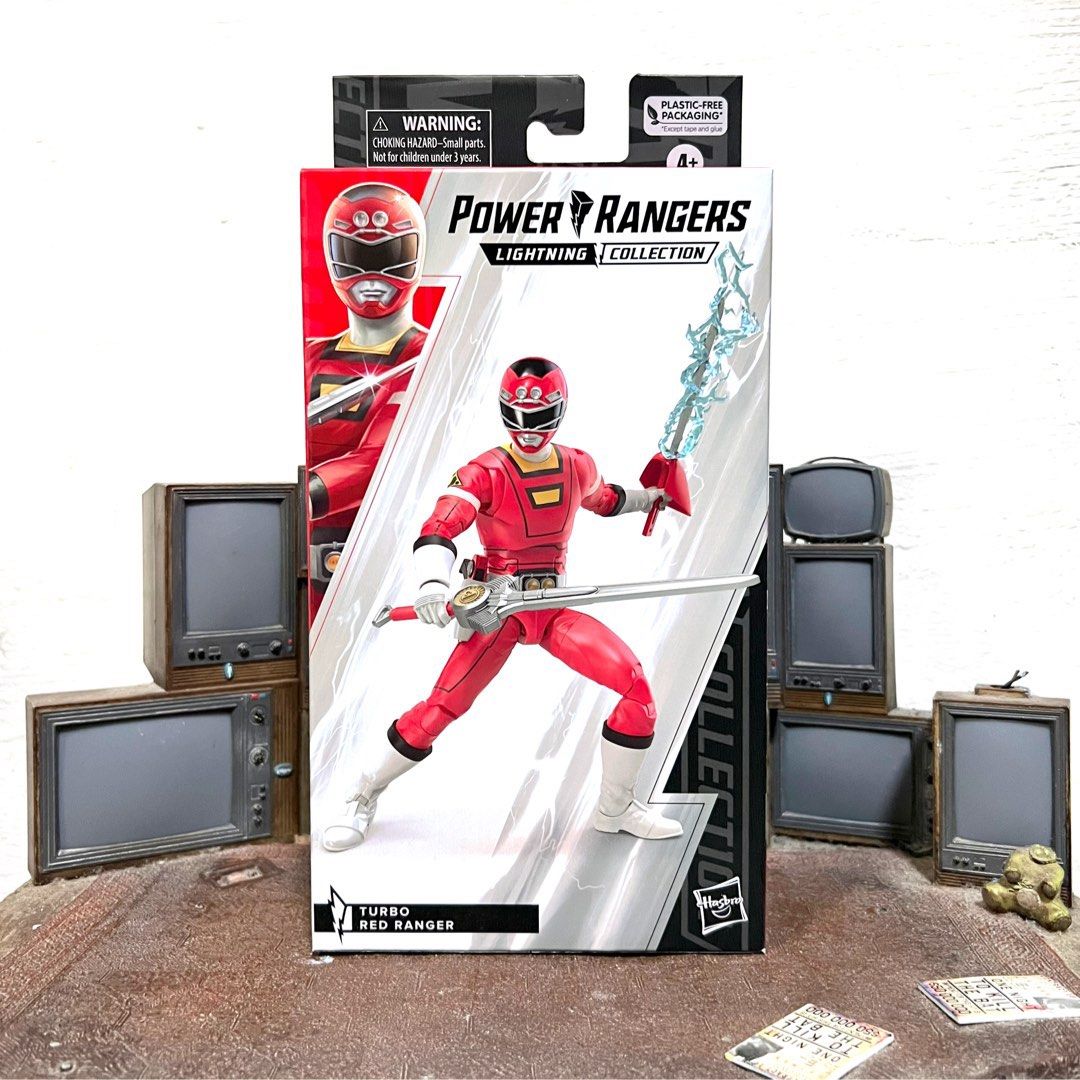 [In hand] Hasbro Power Rangers Lightning Collection Wave 15 - Turbo Red ...