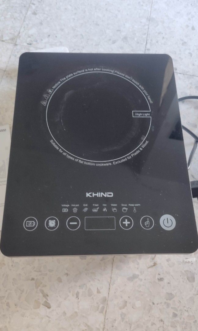 Infrared Cooker (Khind IRC2000), TV & Home Appliances, Kitchen ...