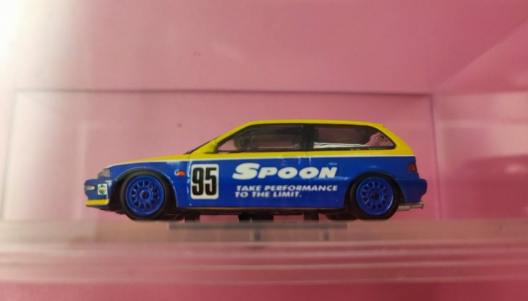 Inno64 inno honda civic ef9 no.95 spoon sports, 興趣及遊戲, 玩具 & 遊戲類 - Carousell