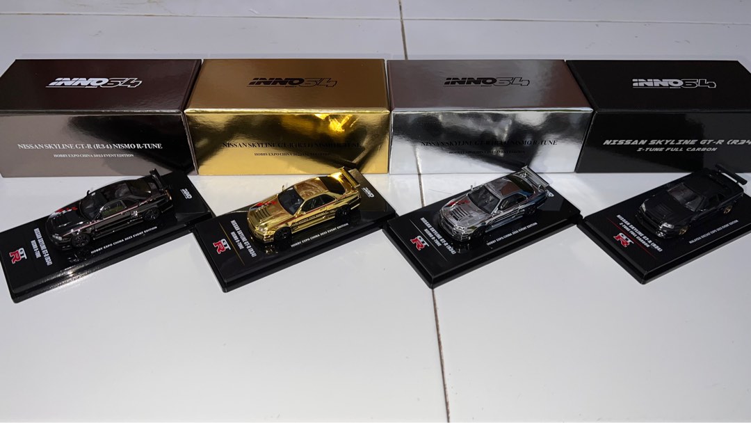 Inno 64 chrome collection, Hobbies & Toys, Toys & Games on Carousell