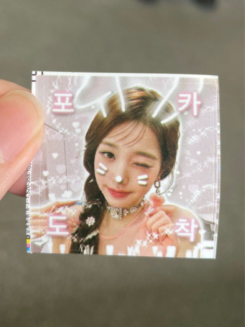 [INSTOCK] Wonyoung ive mail stickers, Hobbies & Toys, Memorabilia ...