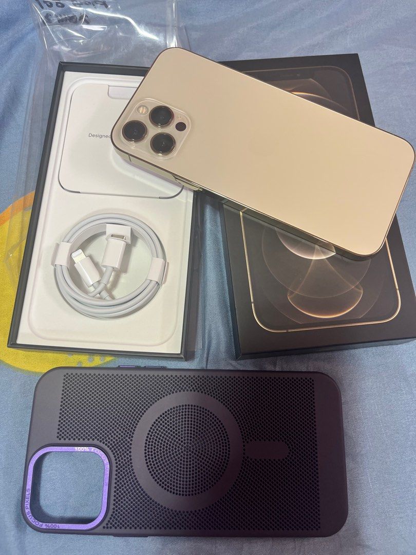 iPhone 12 promax gold hk variant 128gb, Mobile Phones & Gadgets, Mobile ...