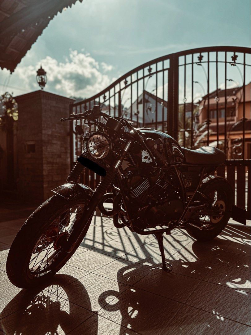 Italjet Buccaneer 250i Cafe Racer, Motorbikes on Carousell