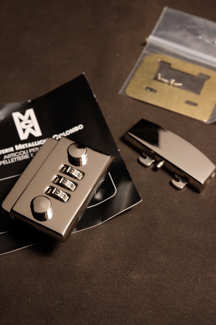 Italy Briefcase Lock leathercraft, Hobbies & Toys, Stationery & Craft ...