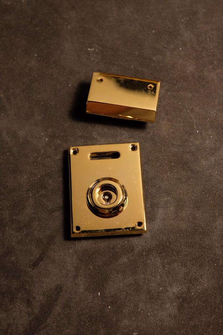 Italy briefcase lock leathercraft, Hobbies & Toys, Stationery & Craft ...