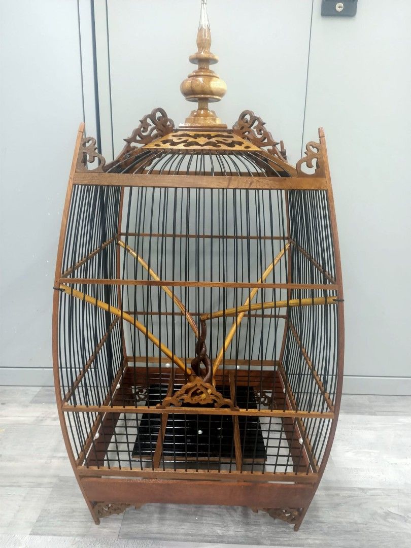 Jambul square gaya cage, Pet Supplies, Homes & Other Pet Accessories on Carousell