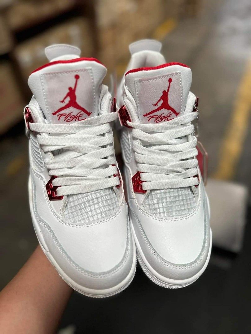 Jordan 4 Metallic Red on Carousell