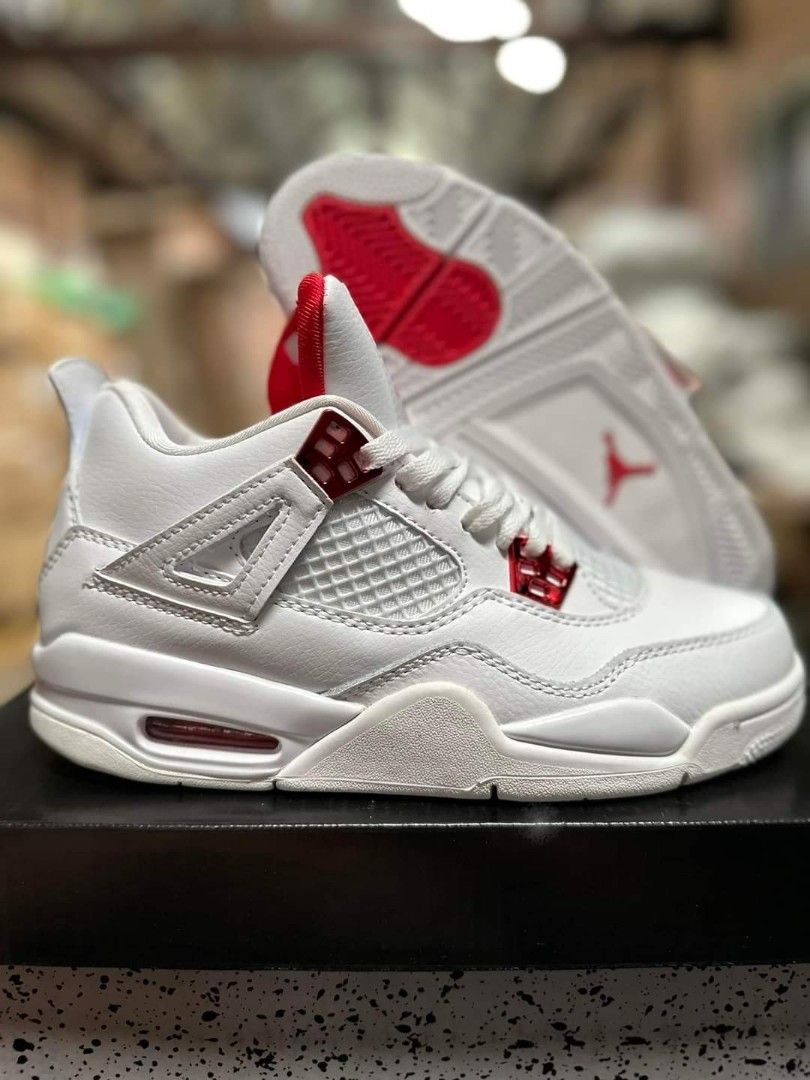 Jordan 4 Metallic Red on Carousell
