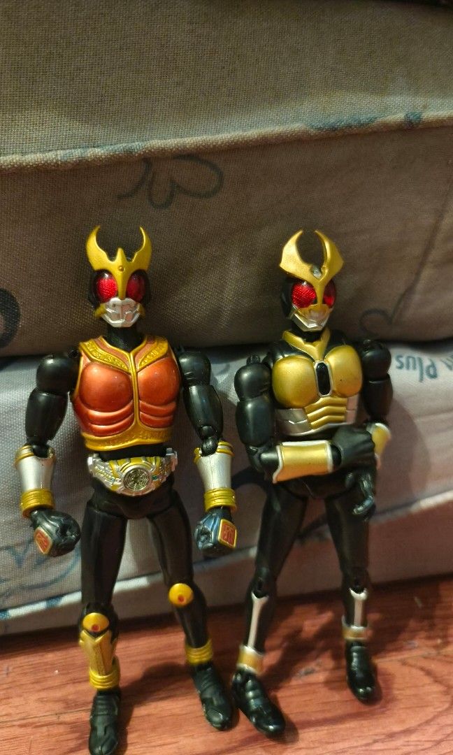 Kamen rider agito articulated figure set on Carousell