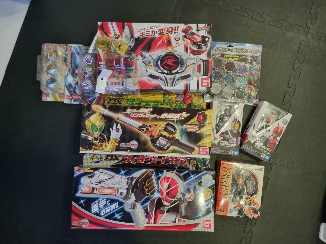 Kamen rider dx drivers, shf figurines, Hobbies & Toys, Toys & Games on ...