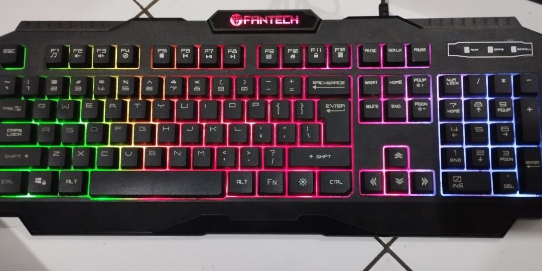 Fantech Keyboard Gaming Hunter Pro K511 Original, Elektronik, Bagian ...