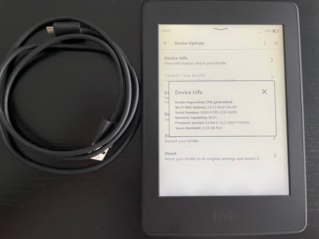 Kindle Paperwhite 7th Generation, Mobile Phones & Gadgets, E-Readers on ...