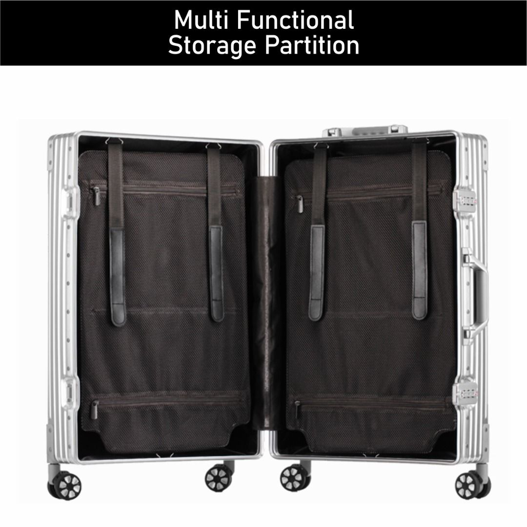 Koala Home Full Aluminium Magnesium Luggage/Spinner Travel Suitcase ...