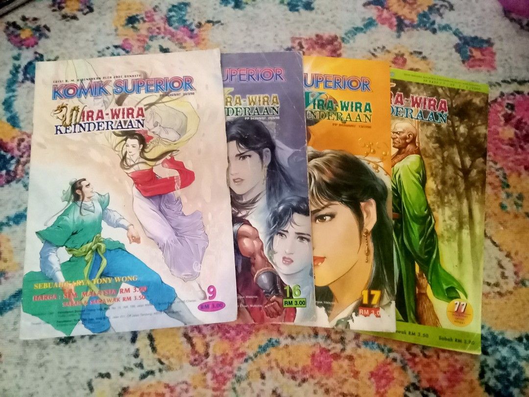 KOMIK WIRA-WIRA KEINDERAAN (ISU 9, 16, 17, 77), Hobbies & Toys, Books ...