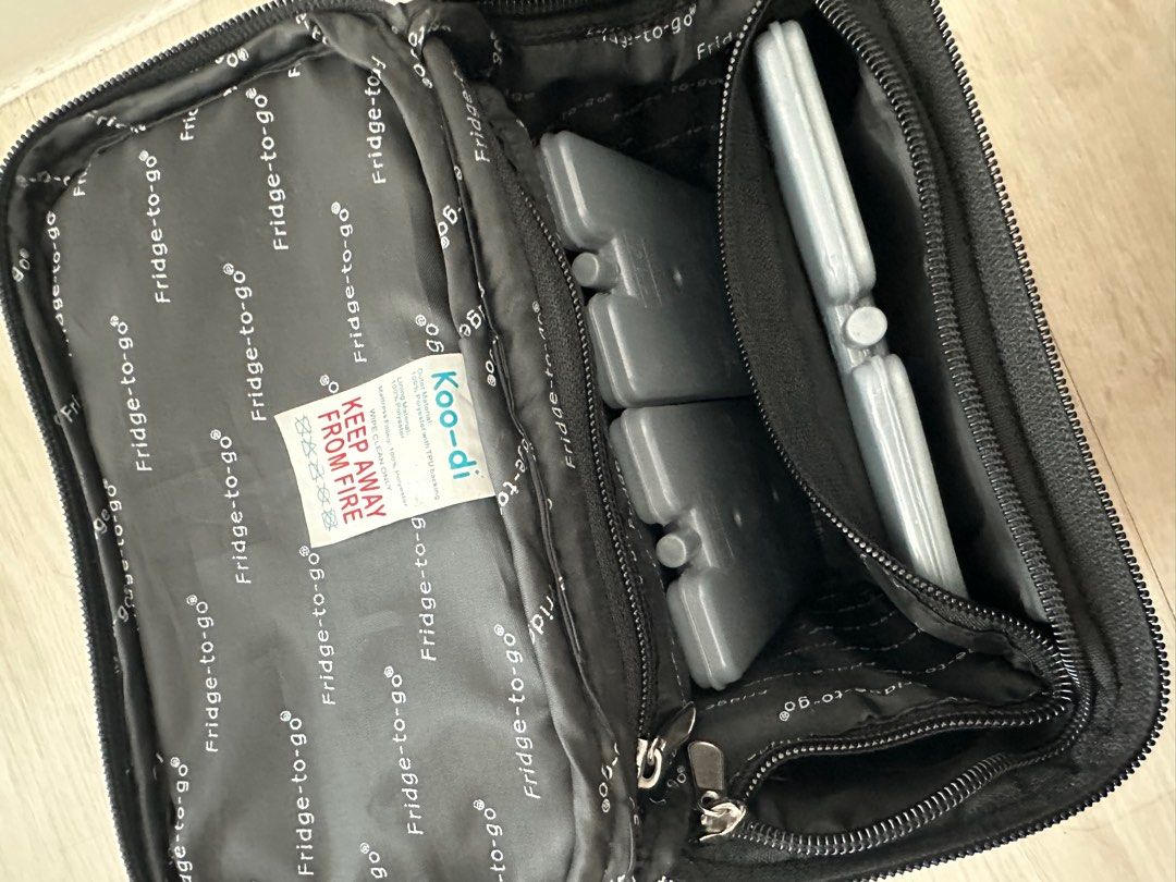 Koo-di Fridge To Go Cooler Bag Breastmilk, Babies & Kids, Nursing ...