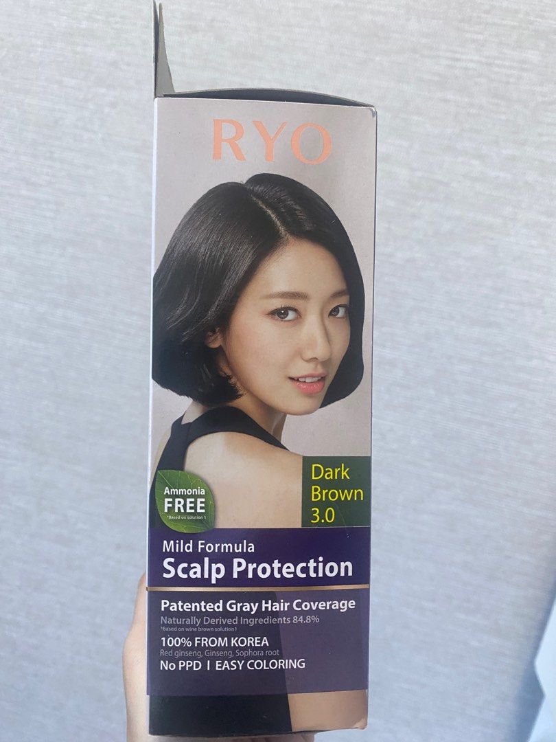 Korean RYO dark brown 3.0 Hair Dye, Beauty & Personal Care, Hair on ...