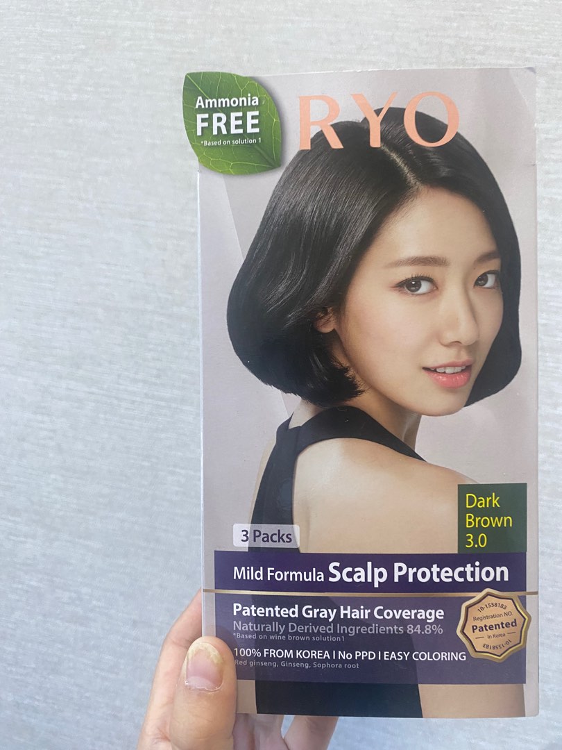 Korean RYO dark brown 3.0 Hair Dye, Beauty & Personal Care, Hair on ...